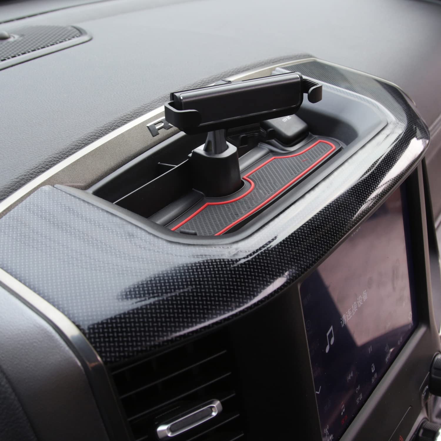 ONERAY Dash Mount Phone Holder with Storage Tray for 2022 2021 2020 ...