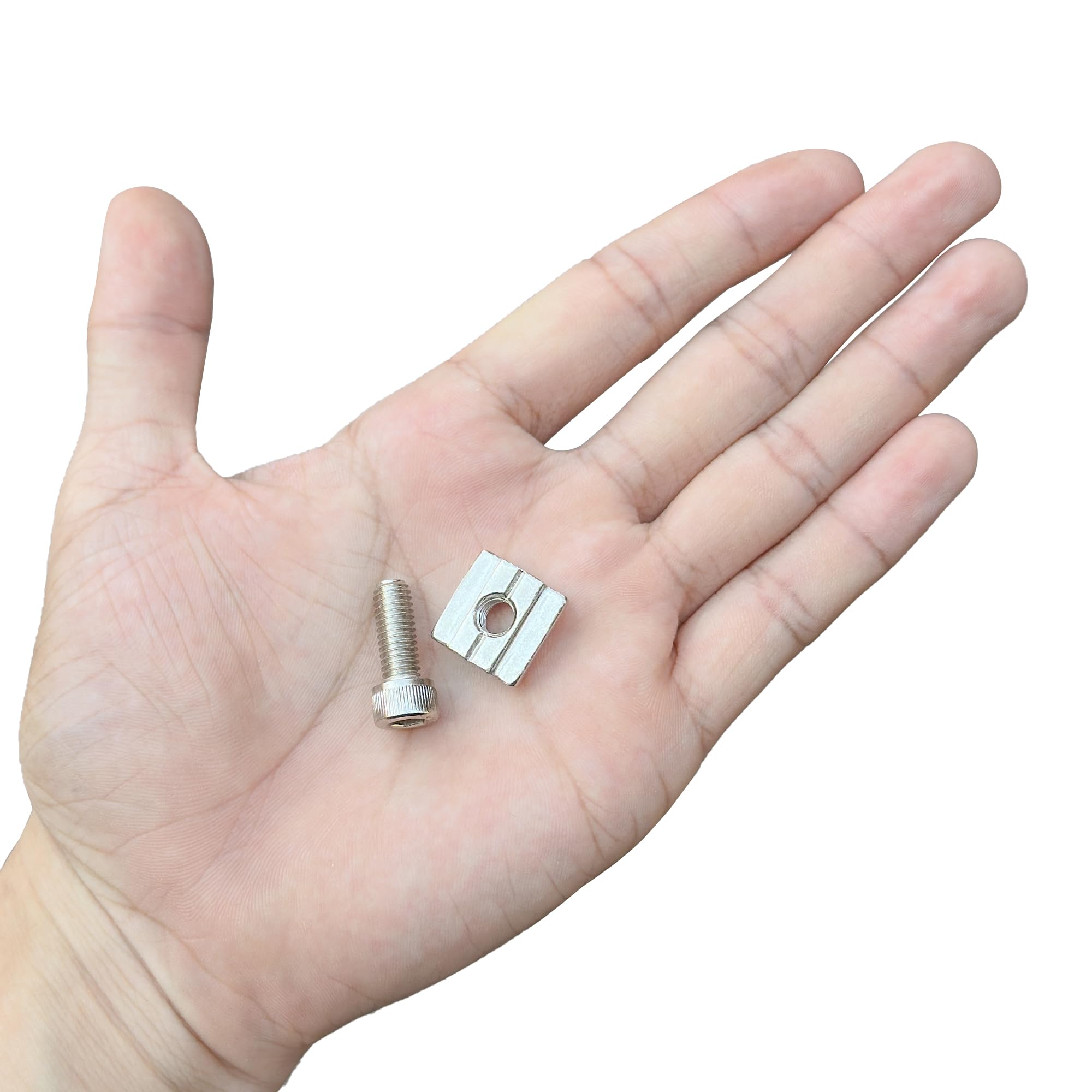 20 Sets of 3030 Series T Slot Nuts and Bolts,M6 T Sliding Square ...