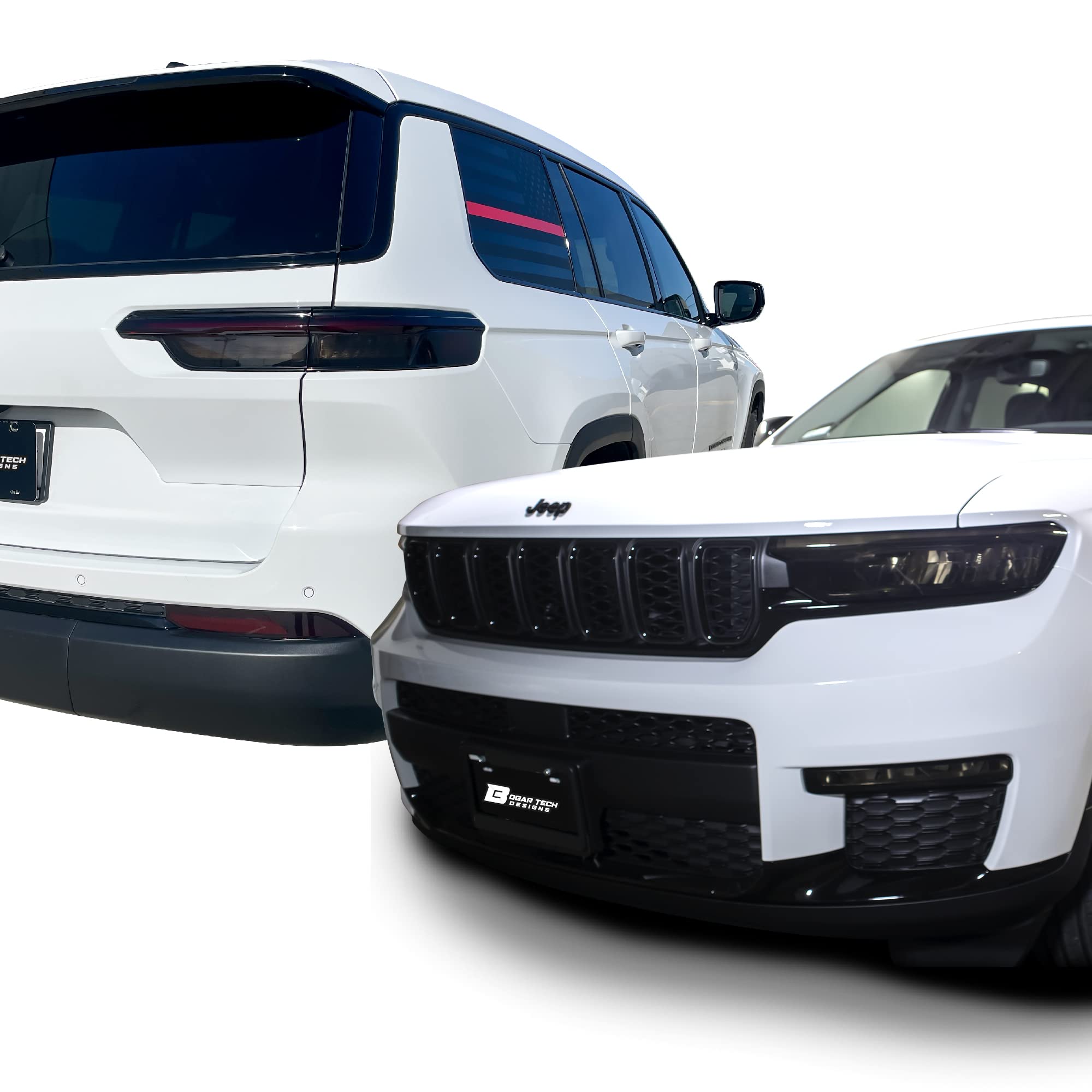 Amazon.com: BOGAR TECH DESIGNS Full Headlight Taillight Reflector ...