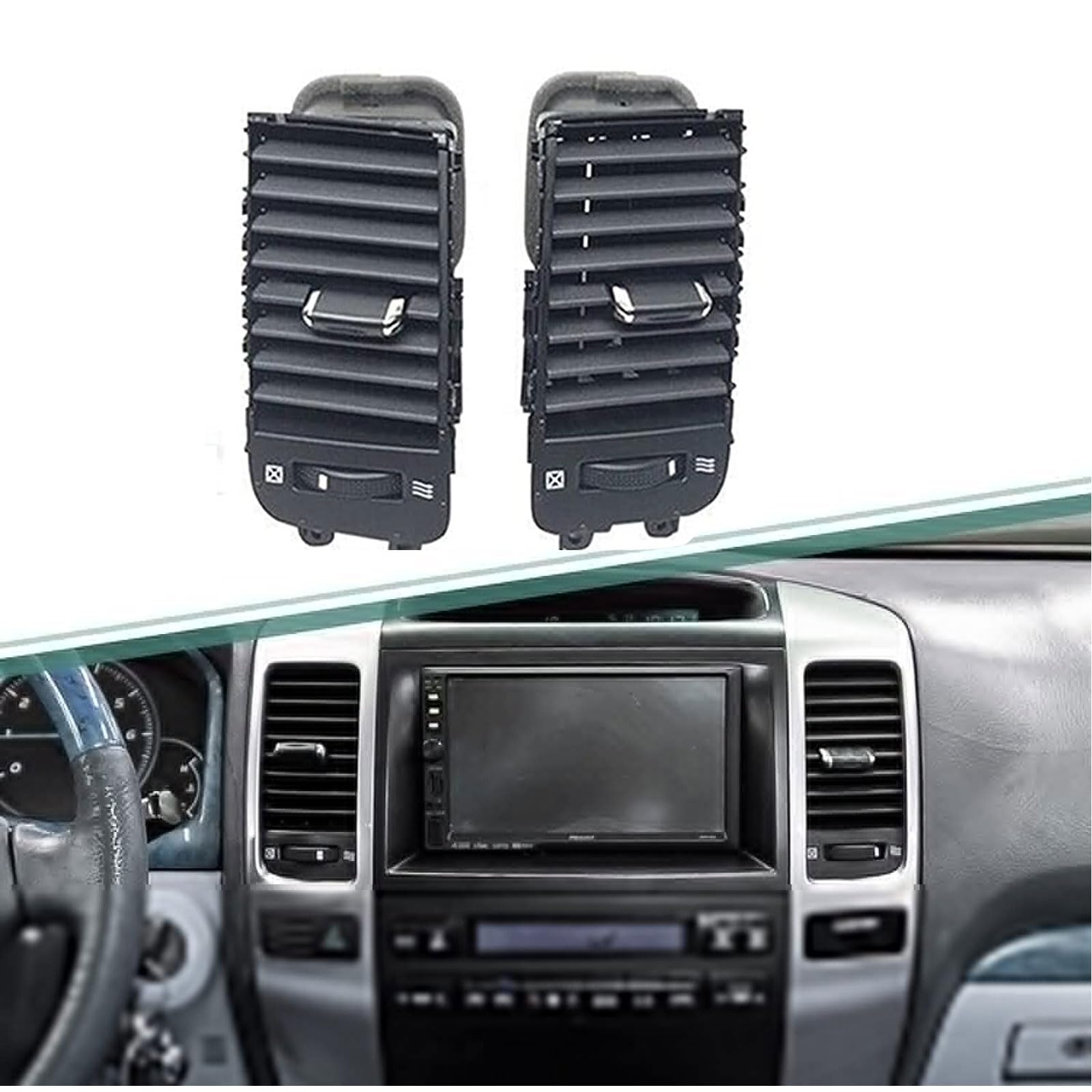 Snapklik.com : ASVEGE Center Dash A/C Outlet Air Vent Panel For Toyota ...