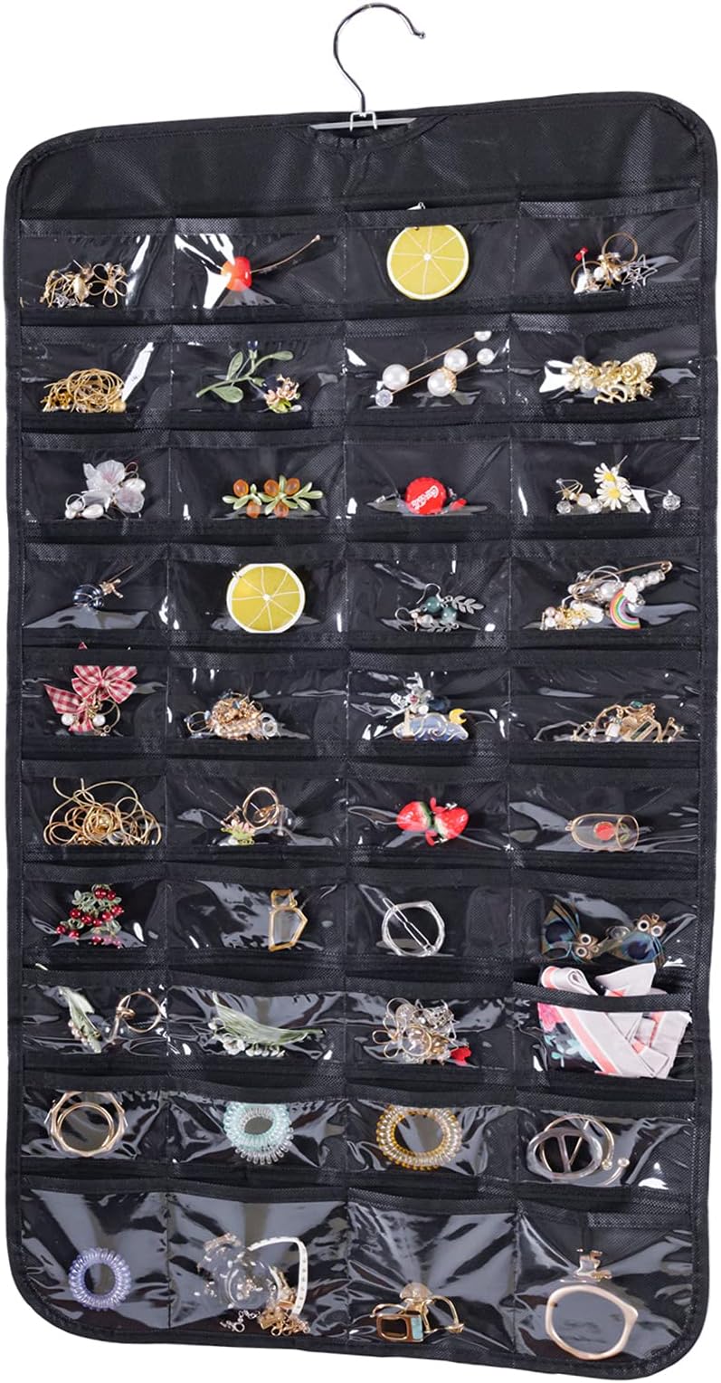 Amazon.com: TOJOHIYI Hanging Jewelry Organizer Storage Earring Jewelry ...