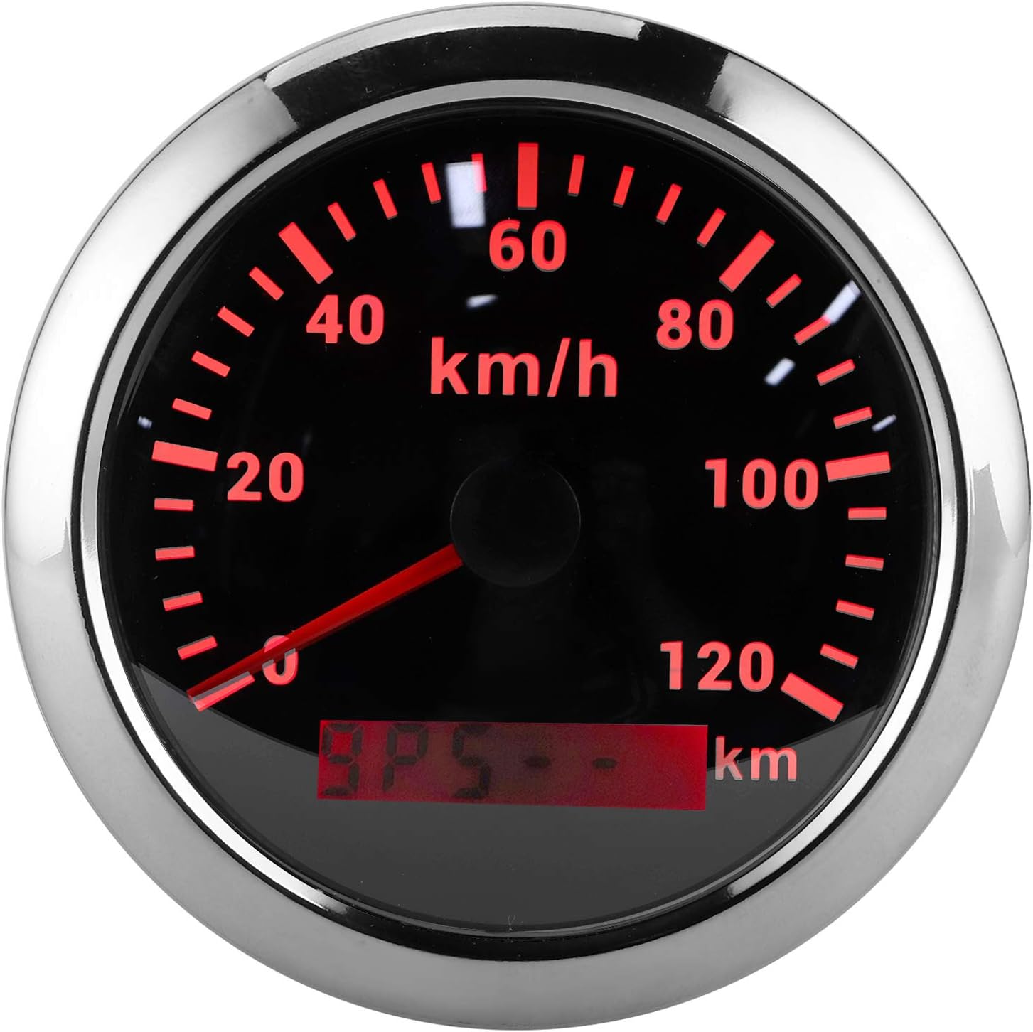 GPS Speedometer With Backlight - 120KM/H Universal 85MM Speed Gauge ...