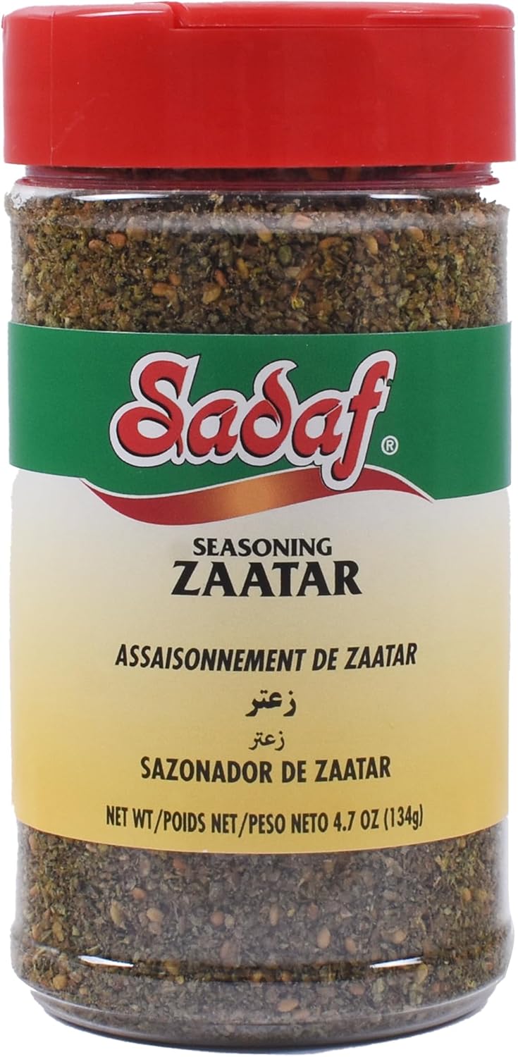 Sadaf Zaatar Seasoning - Green Zaatar Spice for Cooking and Food ...
