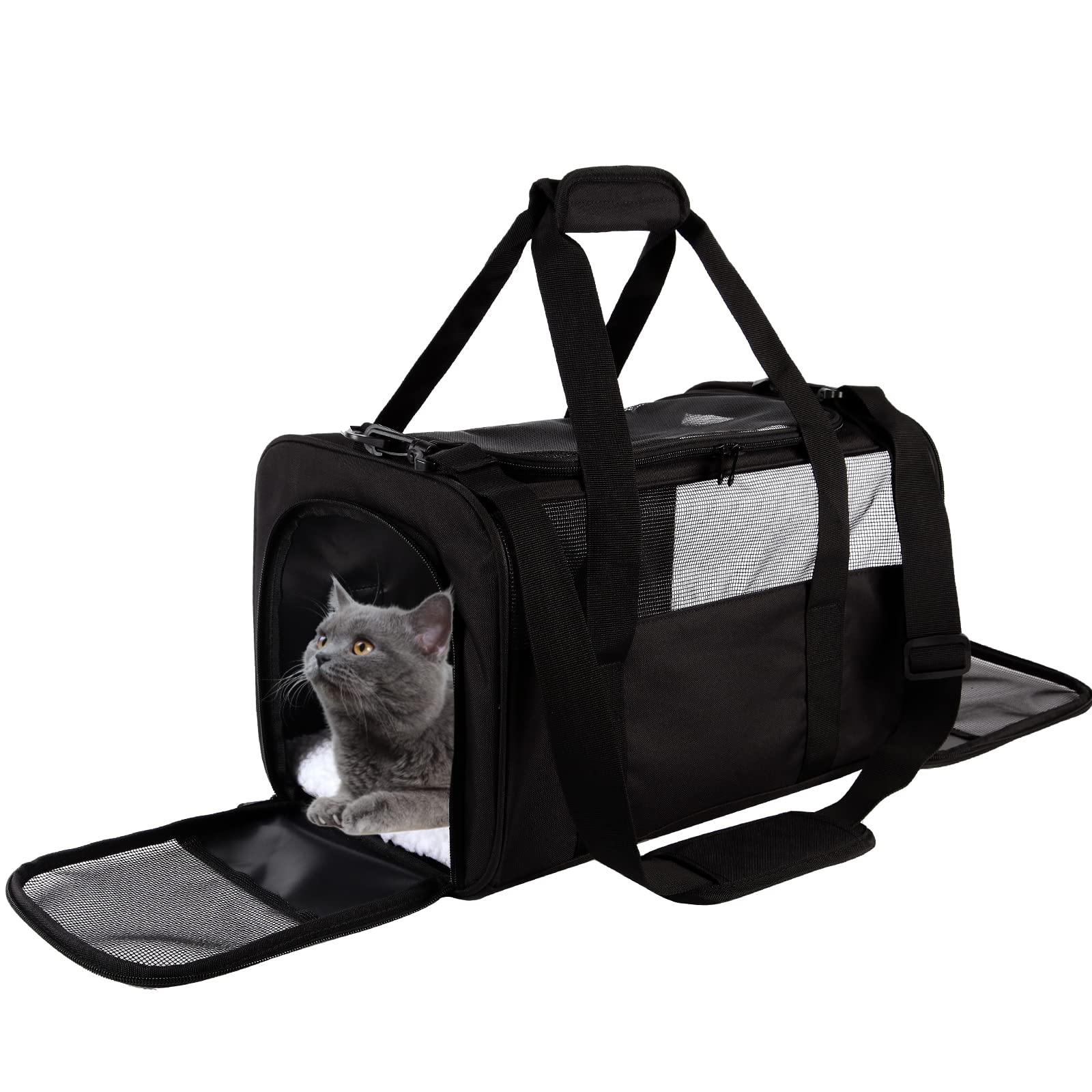 Yipincover Carriers Soft-Sided Pet Carrier for Medium Large Cats Dogs ...