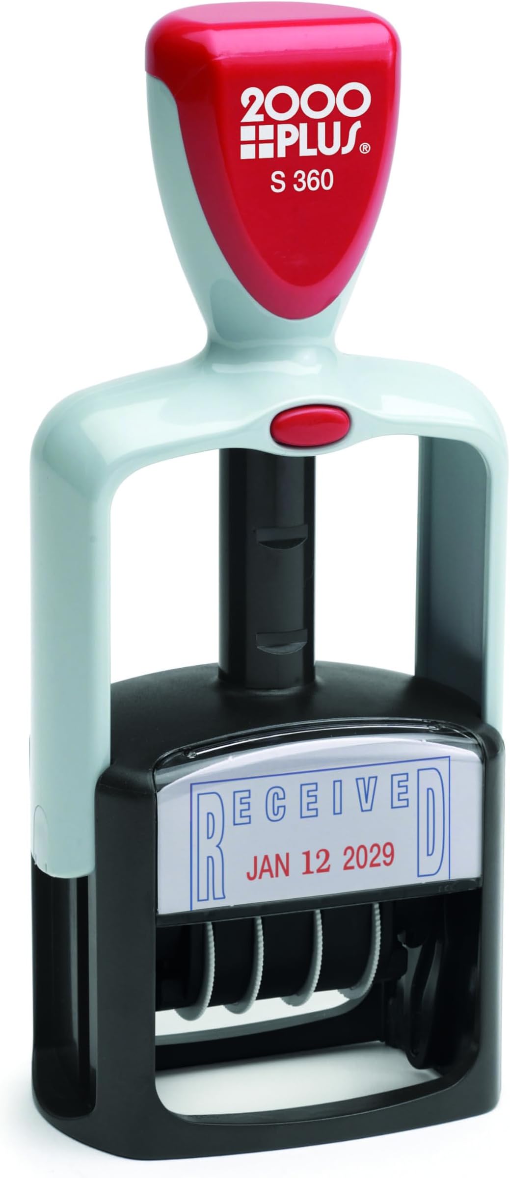 Amazon.com : Cosco 2000 Plus Self-Inking Two-Color Type Size 1 1/2 ...