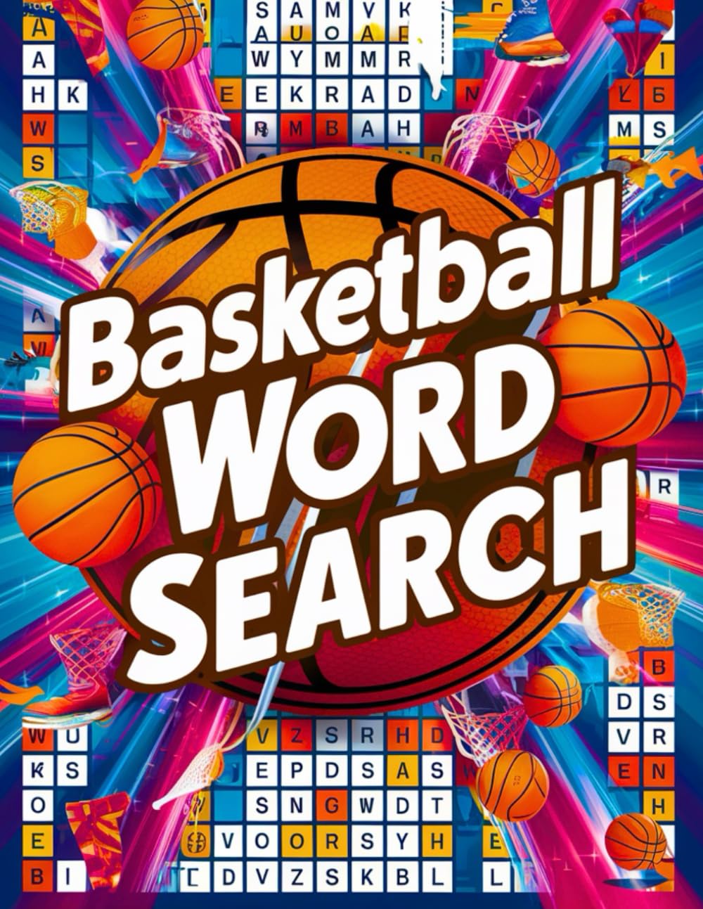 Basketball Word Search: Basketball Activity Book, 1000+ Words to Find ...