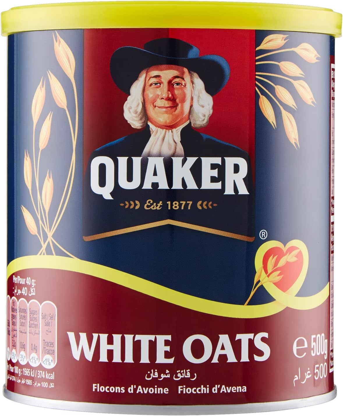Quaker Oats Multigrain 600g, Rolled Oats Wholegrain, High Protein ...