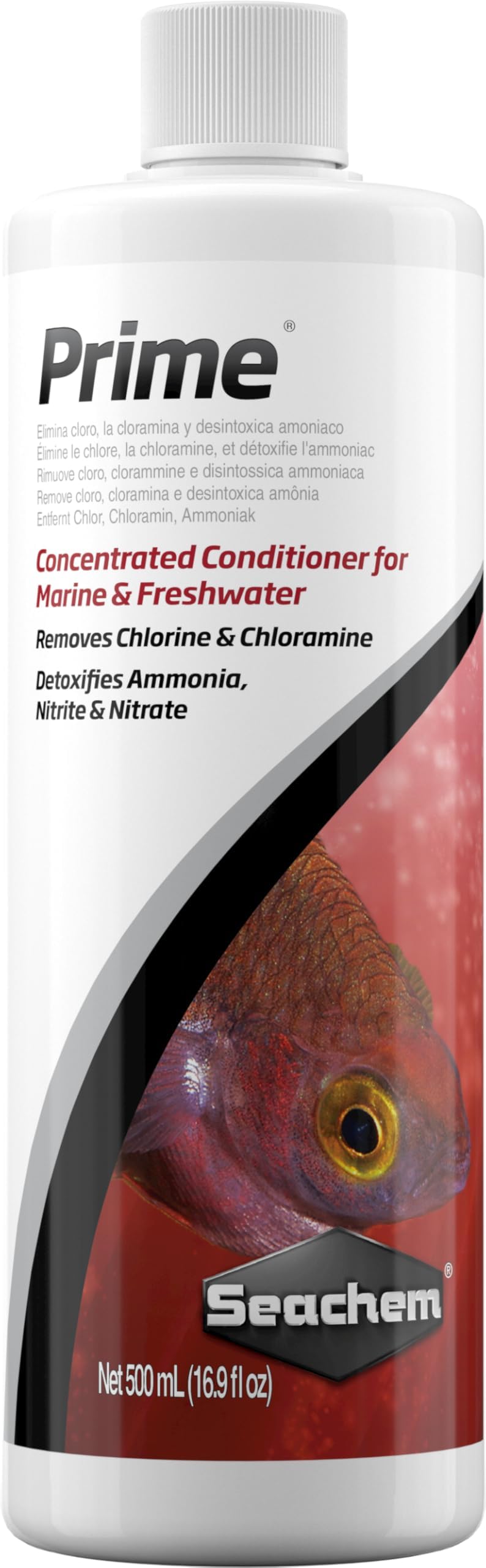 Amazon.com: Seachem Prime Fresh and Saltwater Conditioner - Chemical ...