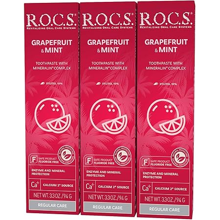 Amazon.com : R.O.C.S Medical Minerals Toothpaste Remineralizing Tooth ...