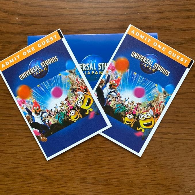 Amazon.co.jp: ユニバーサルスタジオジャパン USJ チケット 1day 2枚 : 文房具・オフィス用品