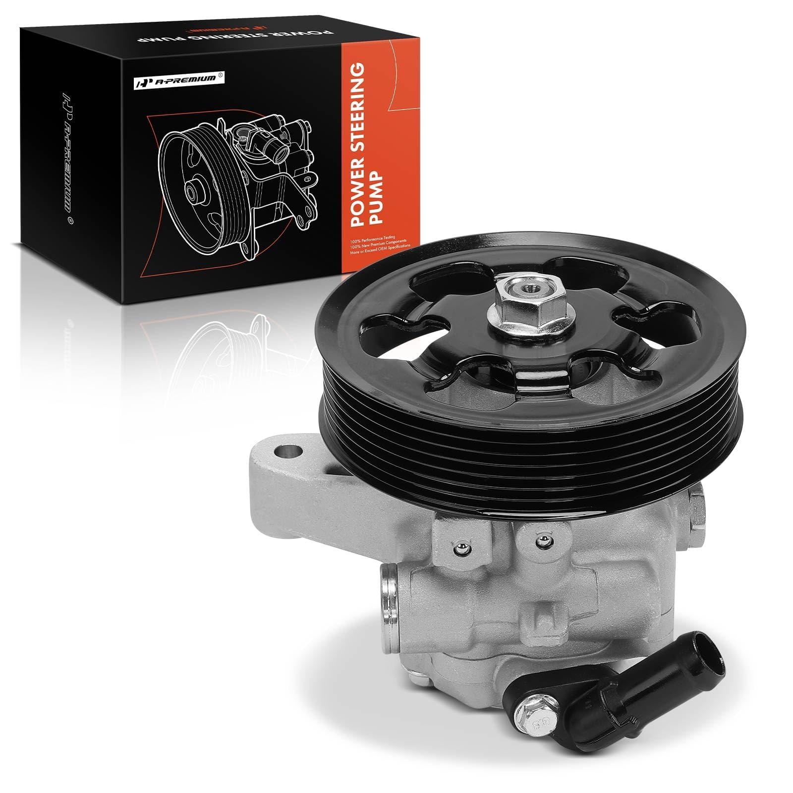A-Premium Power Steering Pump, with Pulley, Compatible with Honda CR-V ...