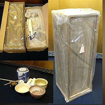 Amazon.co.jp: Japanese Tatsukai Tatsuki, Yakitou, Set of Tea Utensils ...