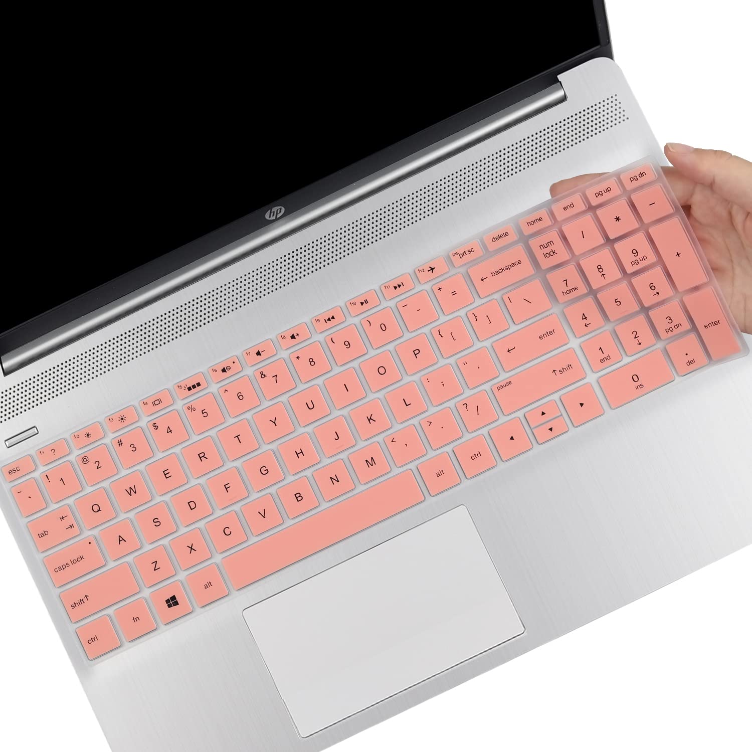 Amazon.com: Keyboard Cover for 15.6 HP Laptop 15-da0012dx 15-da0032wm ...