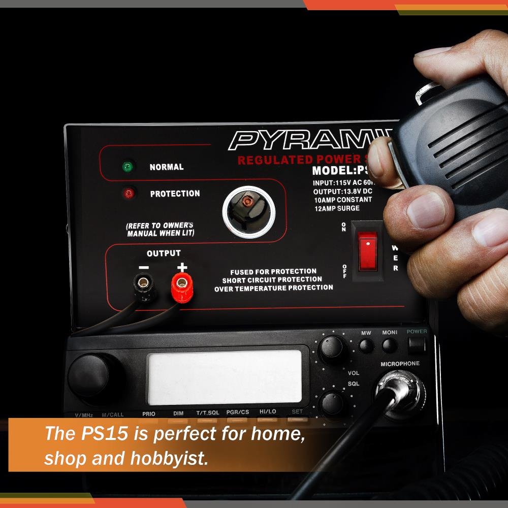 Bench Power Supply Pyramid Universal Compact - 5 Amp... Cb Radio Amplifier