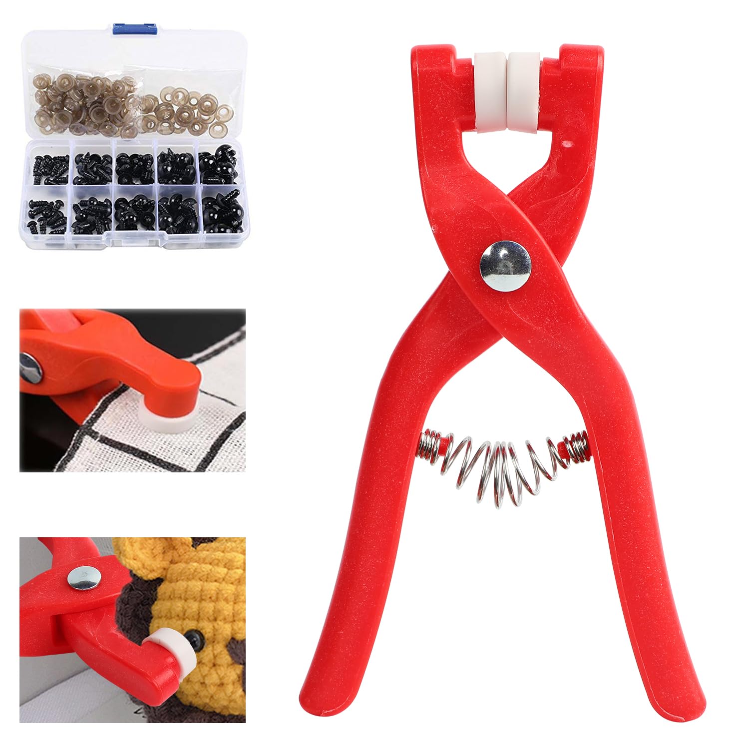 Amazon.com: Eye Snapper Crochet Tool,Safety Eye Snapper Tool,Auxiliary ...