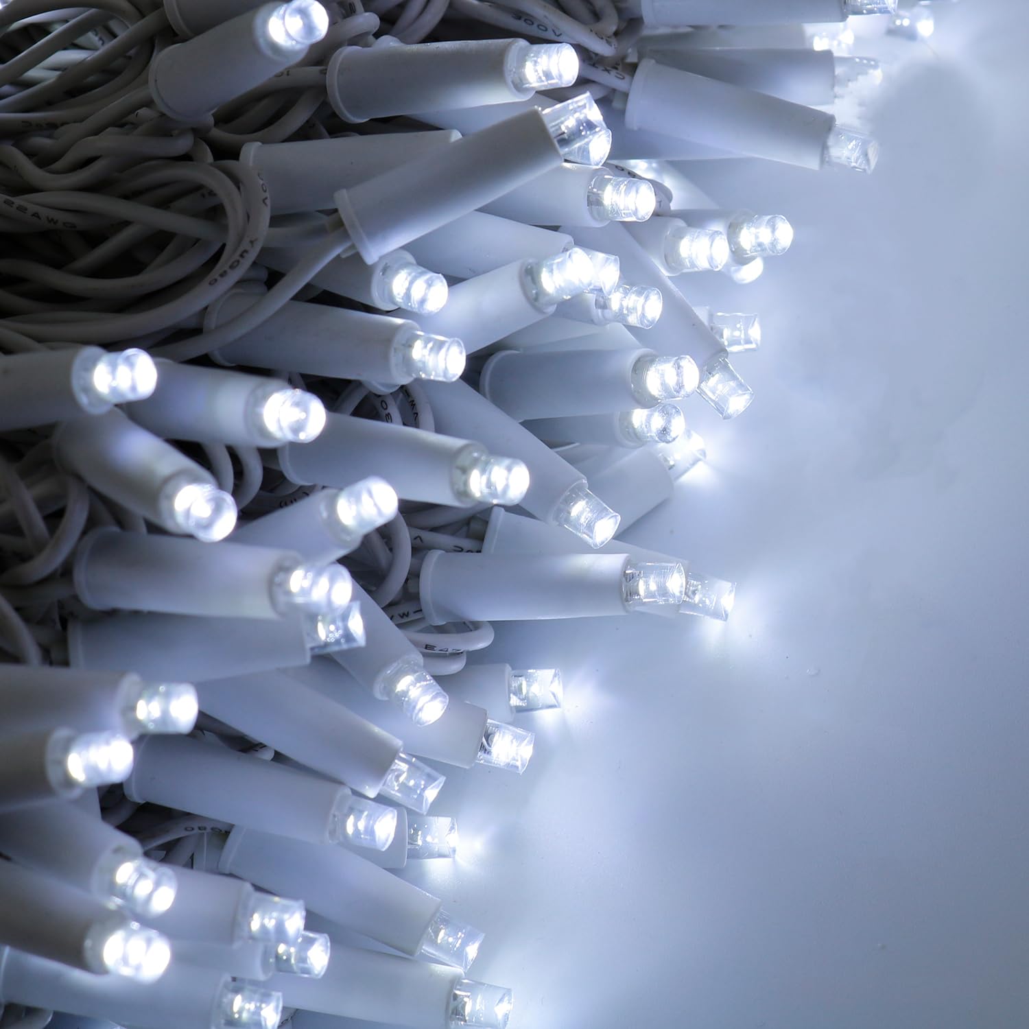 Amazon.com: 50 LED Christmas Tree Lights, White Christmas Lights,String ...