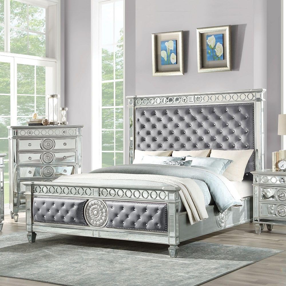 Mirrored Headboards For Queen Beds