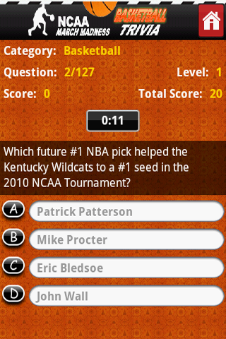 NCAA March Madness Basketball Trivia - App on Amazon Appstore