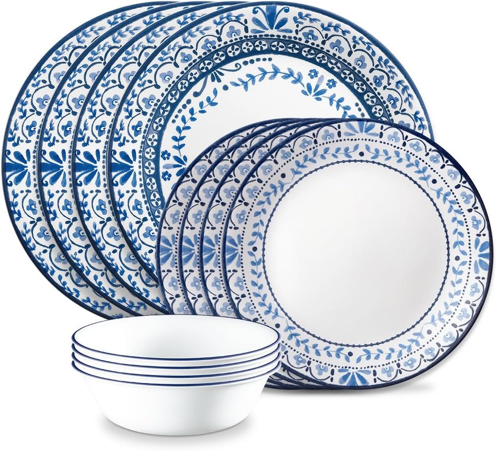 Amazon.com | Corelle® Veranda 16-piece Dinnerware Set, Service for 4 ...