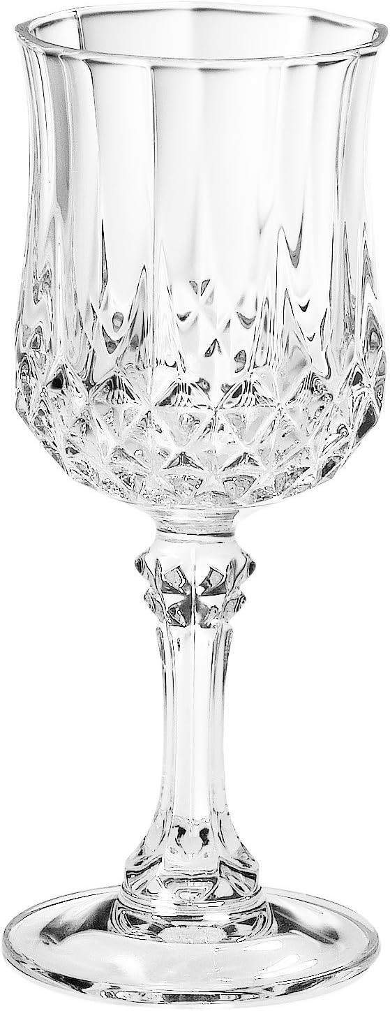 Amazon.com | Cristal D'arques "Longchamp" Wine Glasses-Set of 4 ...