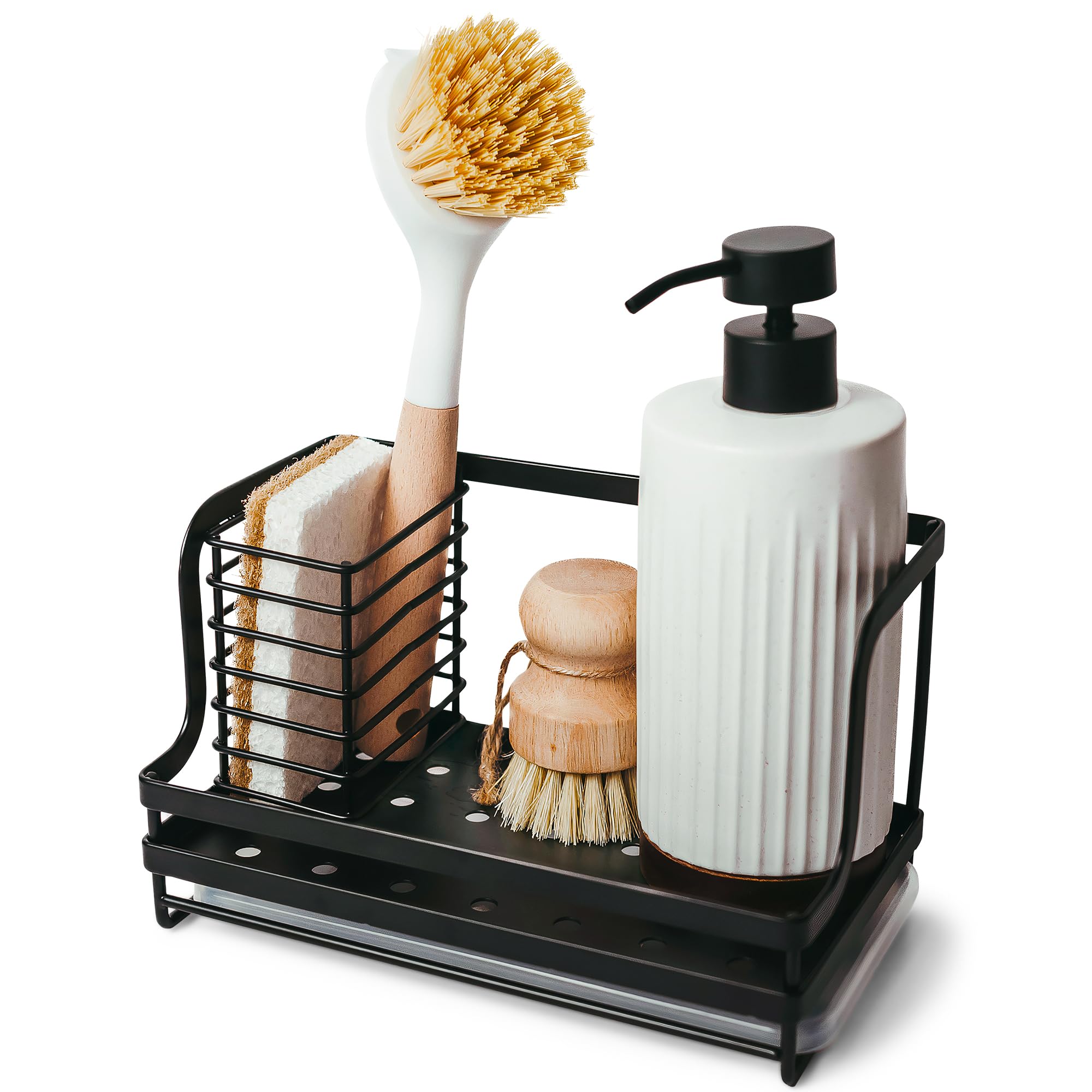 Amazon.com - Kitchen Countertop Sink Caddy, Kitchen Sink Organizer ...