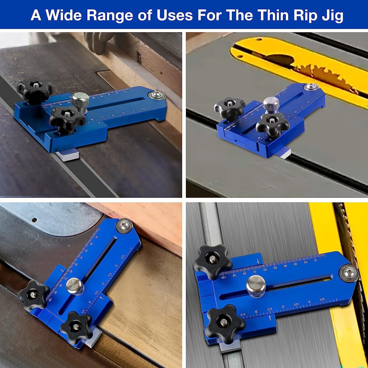 Snapklik.com : Thin Rip Jig, Extended Thin Rip Jig Thin Rip Tablesaw ...