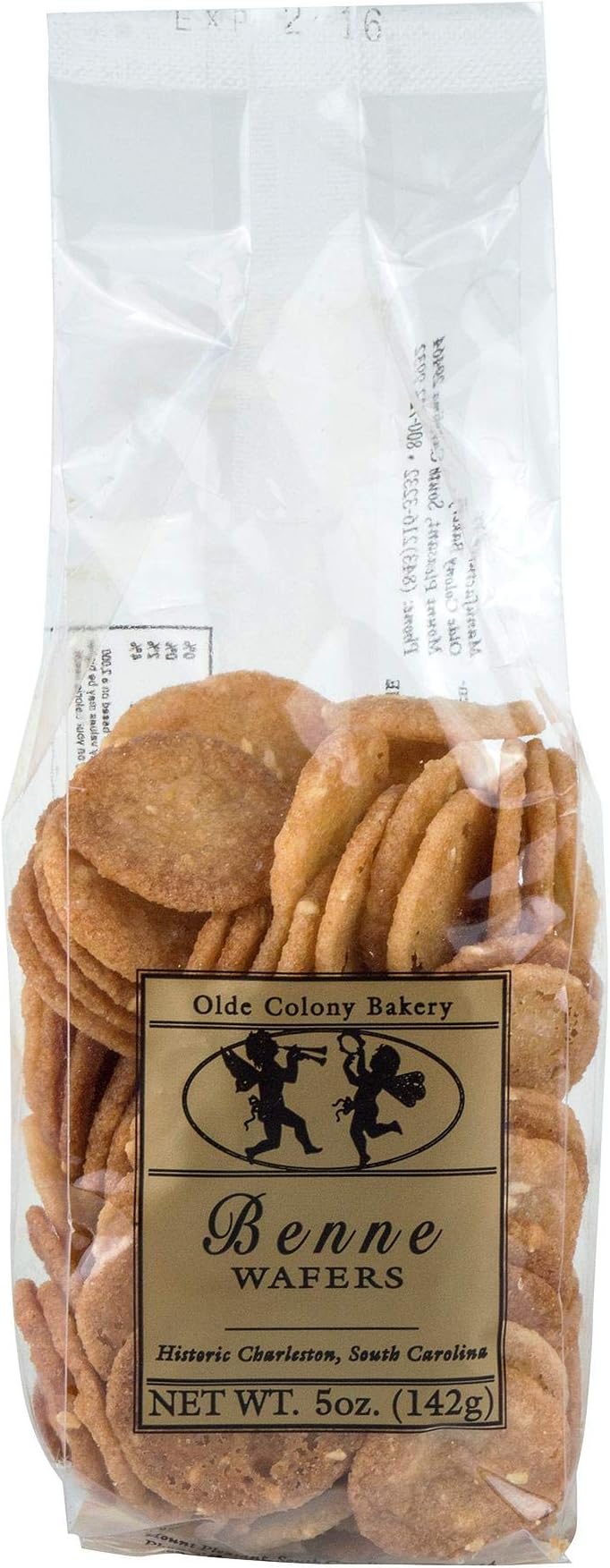 Amazon.com: Olde Colony Bakery Cookies (Benne Wafers) : Grocery ...