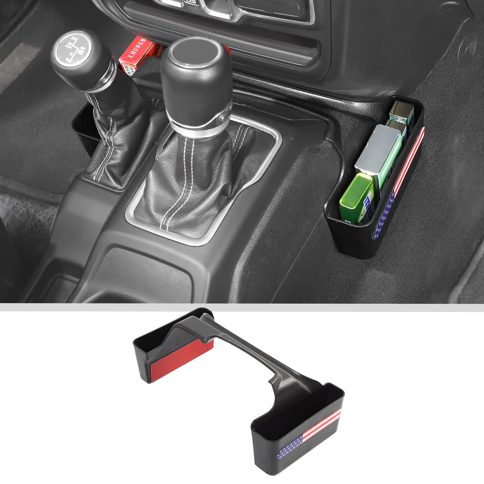 Snapklik.com : Gear Shift Shifter Storage Box Gear Tray Coin Organizer ...