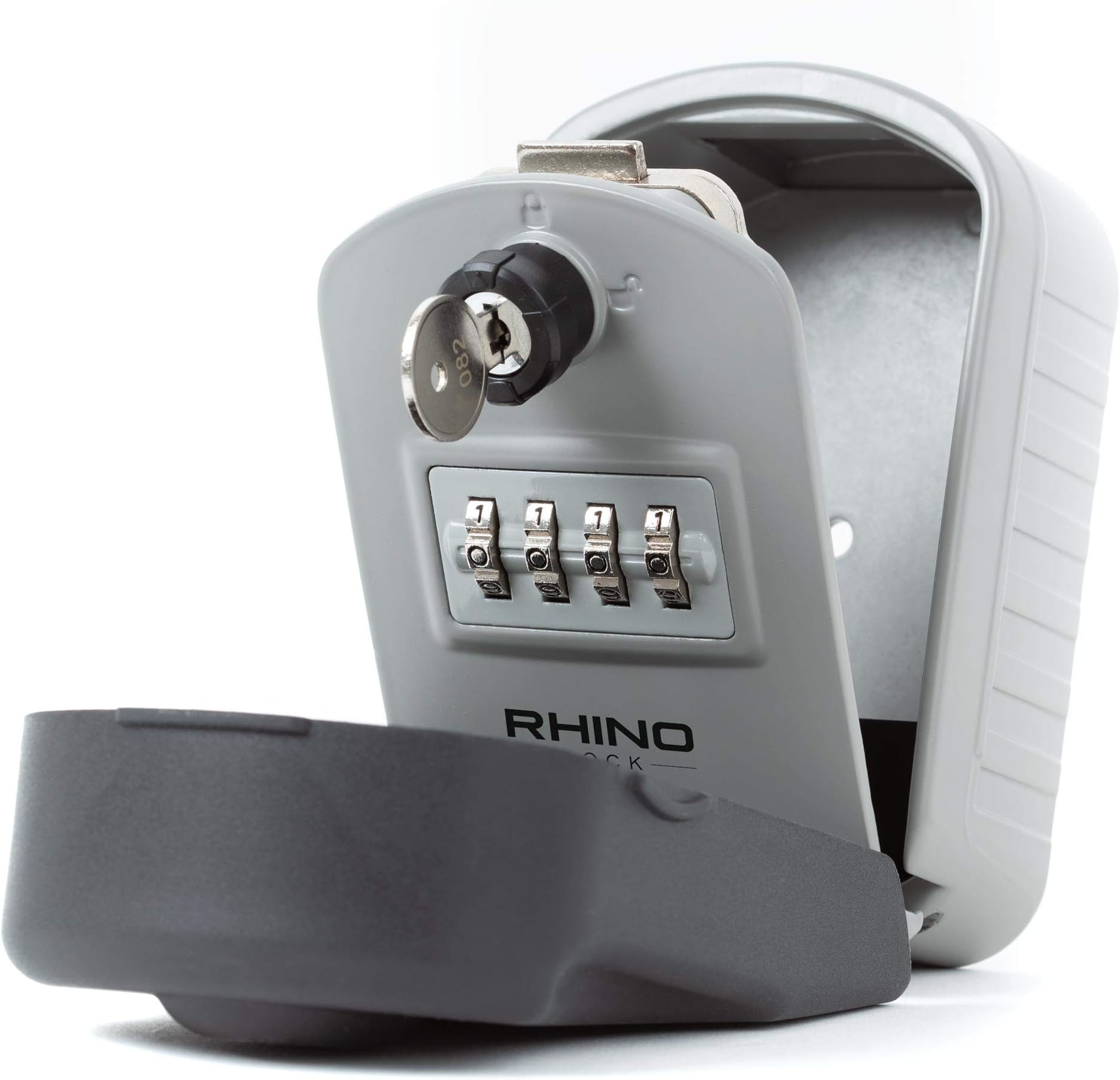 Rhino Lock Secure Key XL Combination Safe - Outdoor Heavy Duty Wall ...