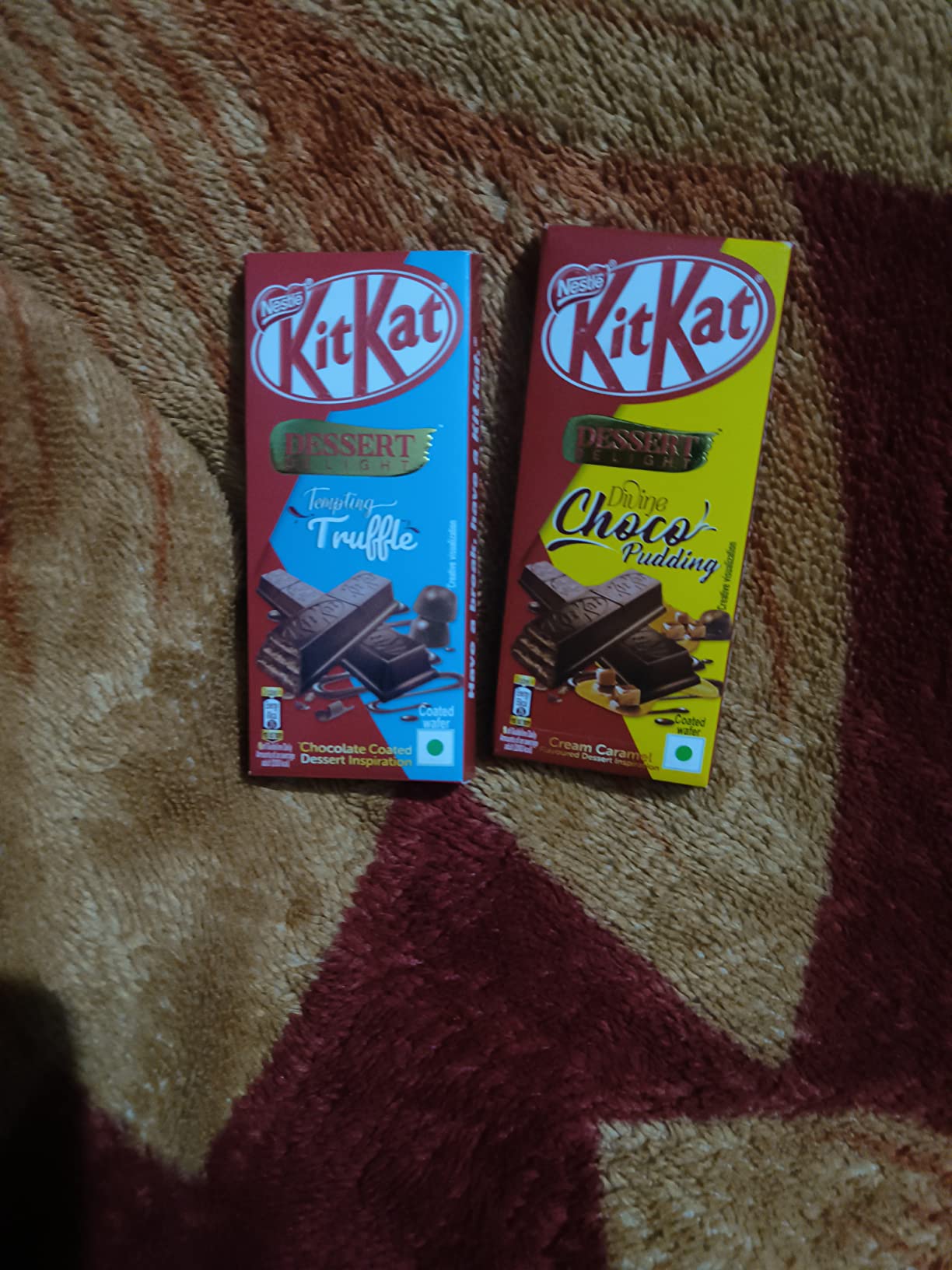 KIT KAT Dessert Delight, Chocolate Coated Wafer Bar, 150 Gram-Pack Of 3 ...