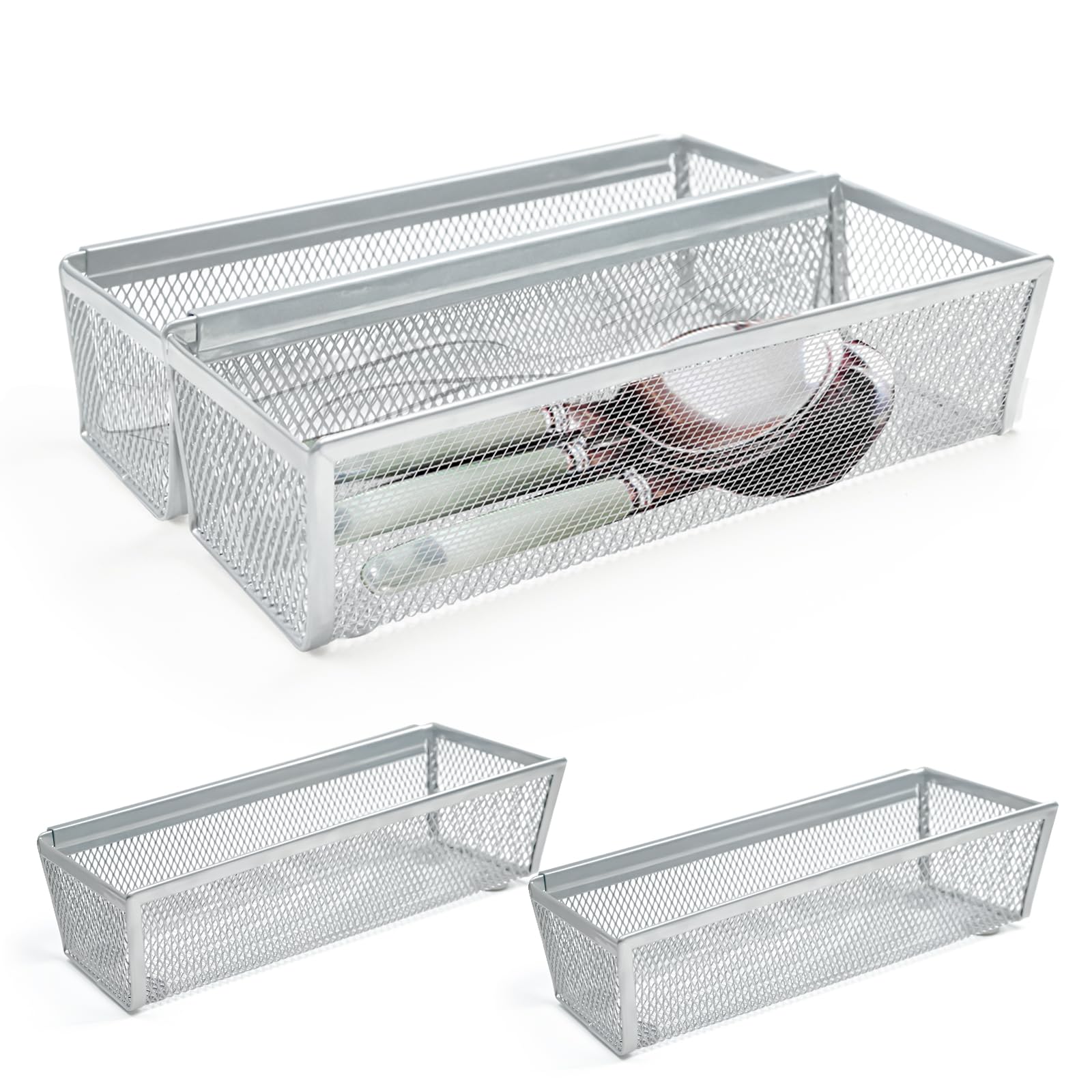 Amazon.com - Fodofodo 4PCS Drawer Organizer,Drawer Organizer for ...