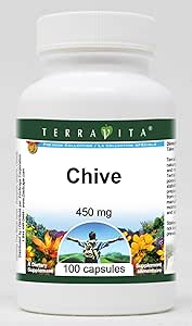 Amazon.com: Chive - 450 mg (100 Capsules, ZIN: 519719) - 3 Pack ...