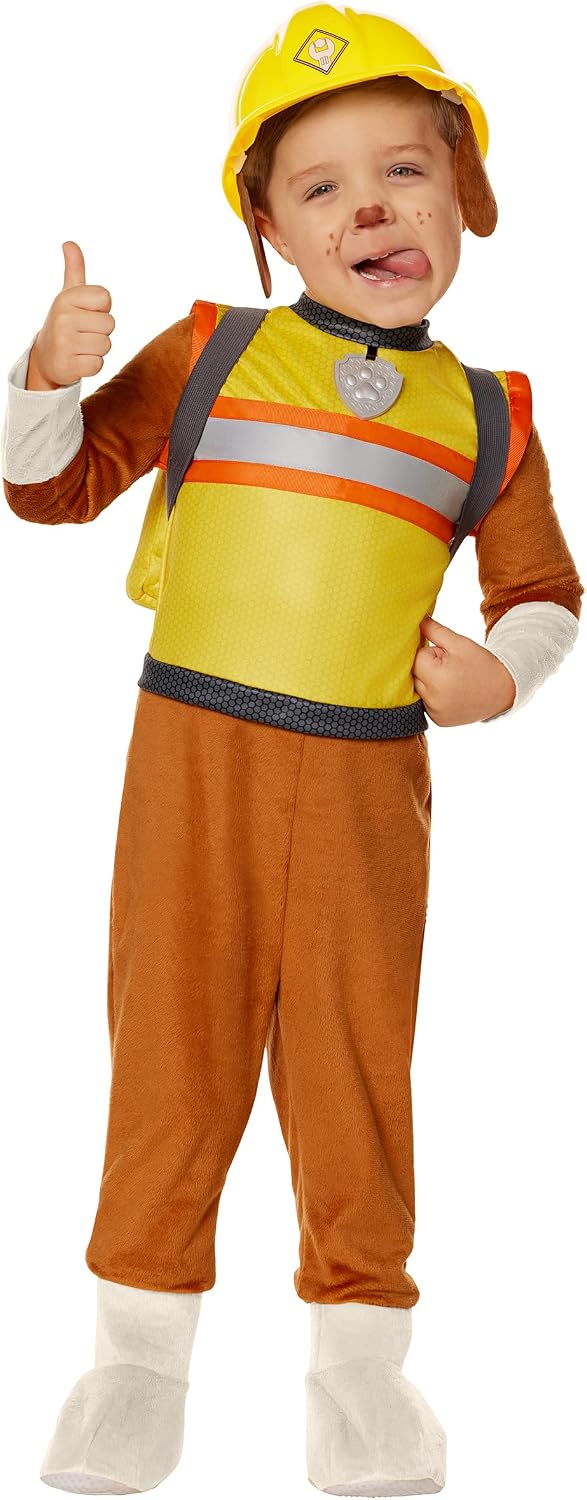 Amazon.com: Spirit Halloween Toddler Rubble Costume - Rubble & Crew ...
