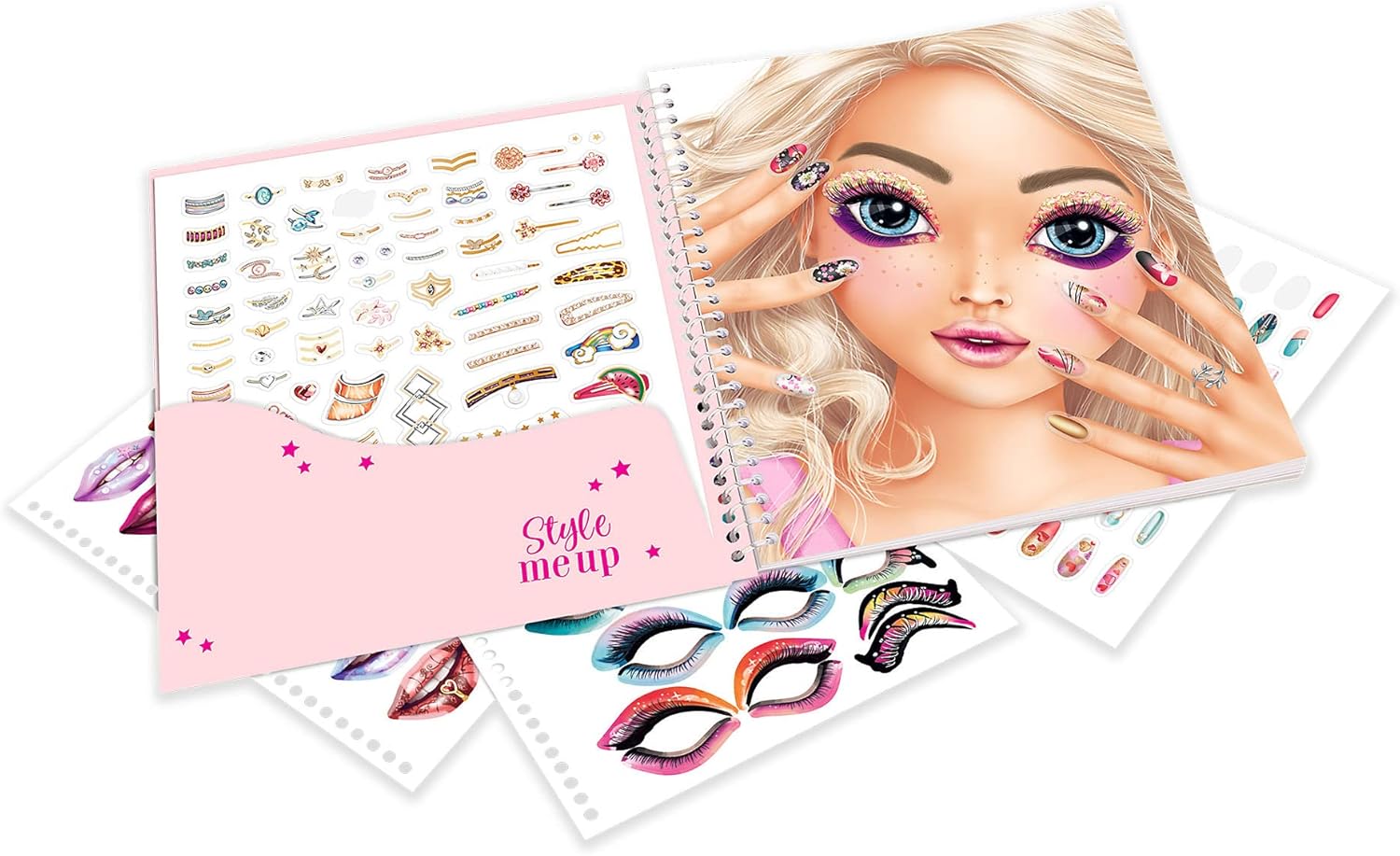 Depesche 11961 TOPModel Dress Me Up Face Beauty Girl 24 Pages Designing ...