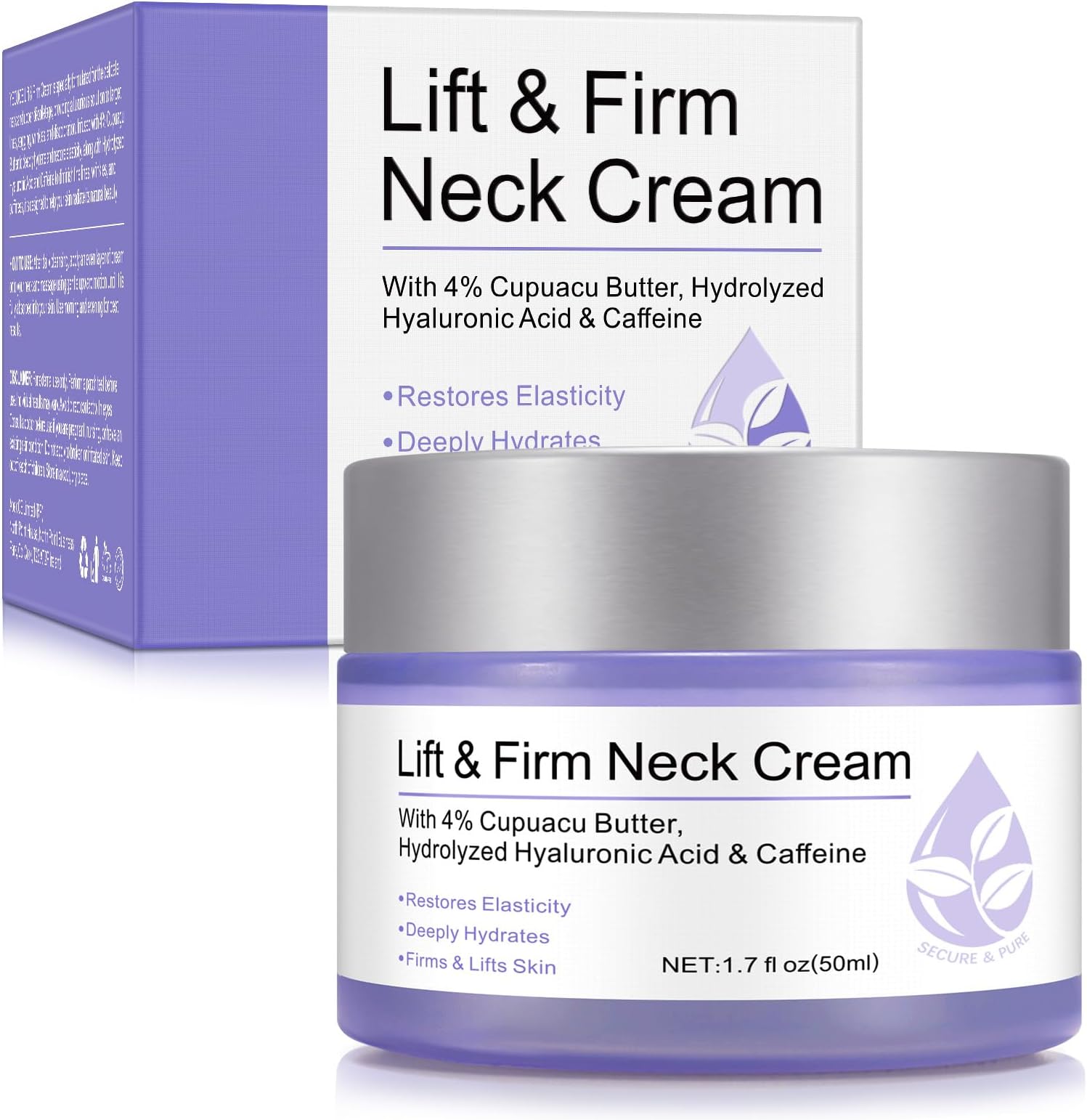 Amazon.com: HOYGI Facial Moisturizer Neck Cream with Collagen ...