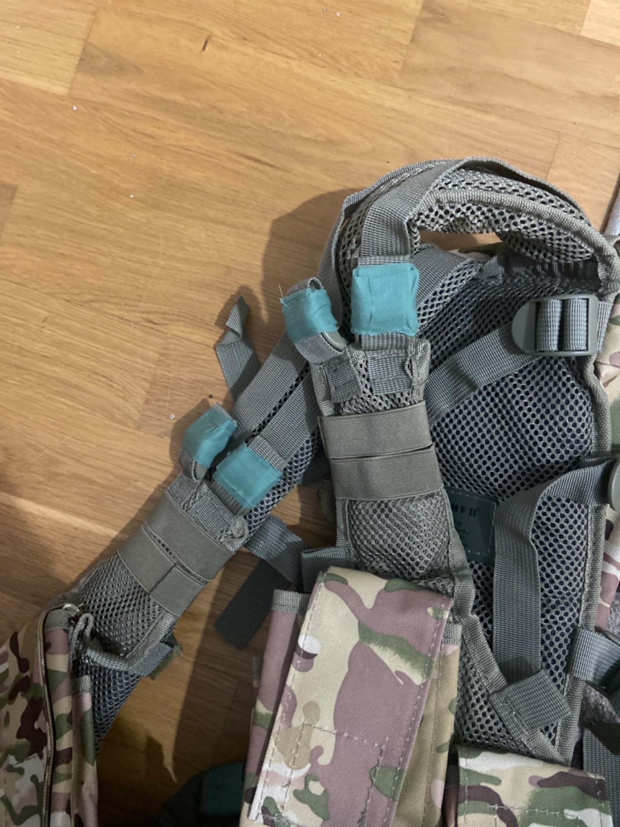 Olive Green Fabric Tape for Webbing Repair 5cm x 50m Scapa Genuine ...