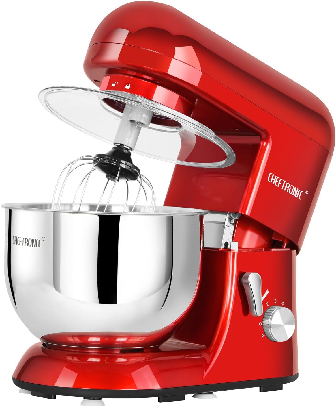 Amazon.com: CHEFTRONIC Stand Mixer Tilt-head Mixers Kitchen Electric ...