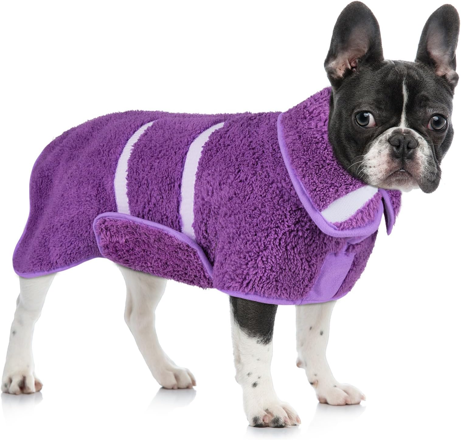 Amazon.com : Bienbee Dog Bathrobe, Quick Drying Dog Robe Super ...