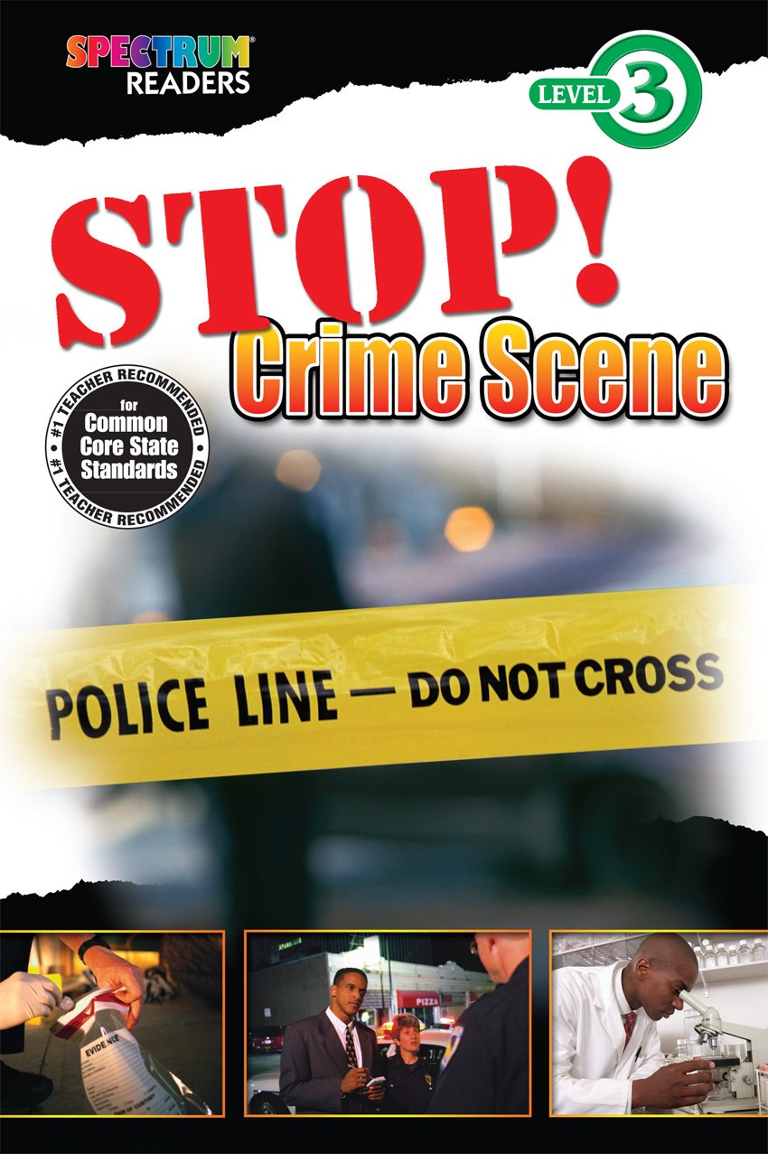 Amazon | Stop! Crime Scene (Spectrum Readers, Level 3) | Domnauer ...