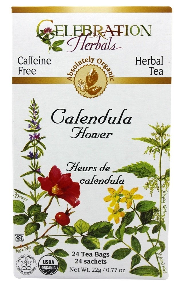Amazon.com : CELEBRATION HERBALS Calendula Tea, 24 CT : Grocery ...