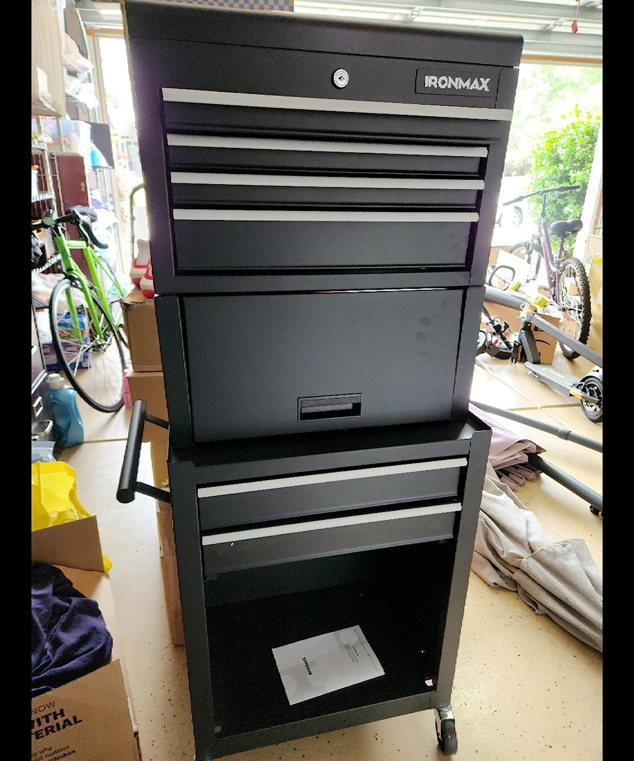 $35/mo - Finance Goplus 6-Drawer Rolling Tool Chest, 3-in-1 Tool Box ...