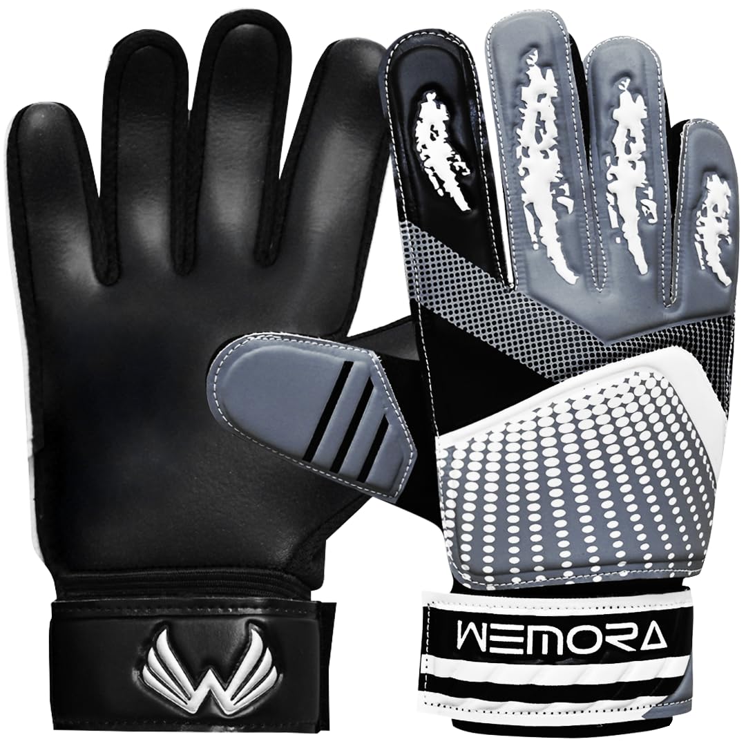 Snapklik.com : Soccer Goalie Gloves For Kids Youth Junior Boys 4mm Anti ...