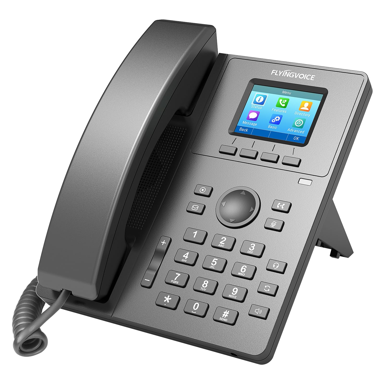 Amazon.com : FLYINGVOICE P11G VoIP Phone, 2.4" Color Screen with 7 ...
