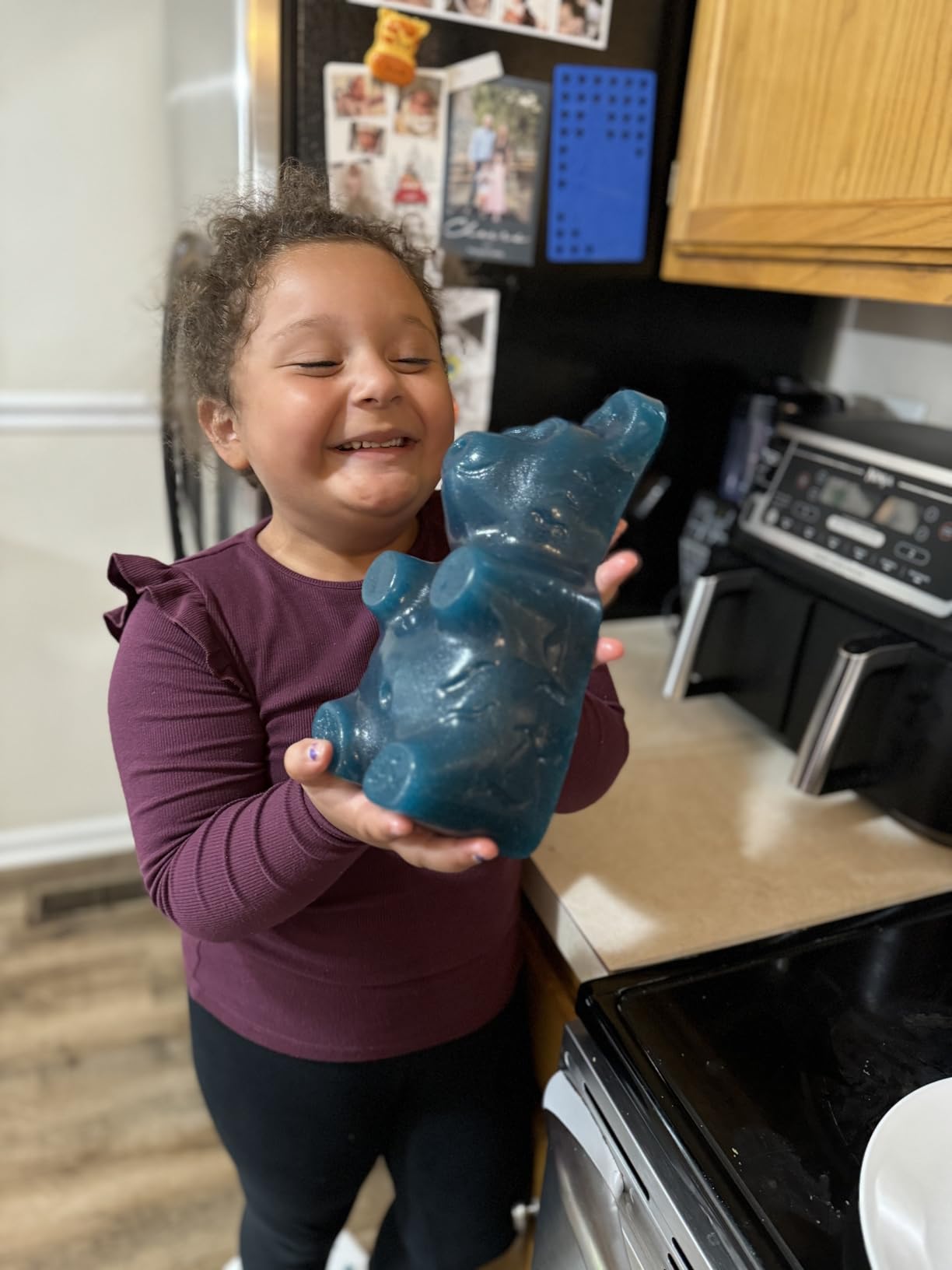 Amazon.com : Giant 5lb Gummy Bear (Blue Raspberry, 5 Pound ...