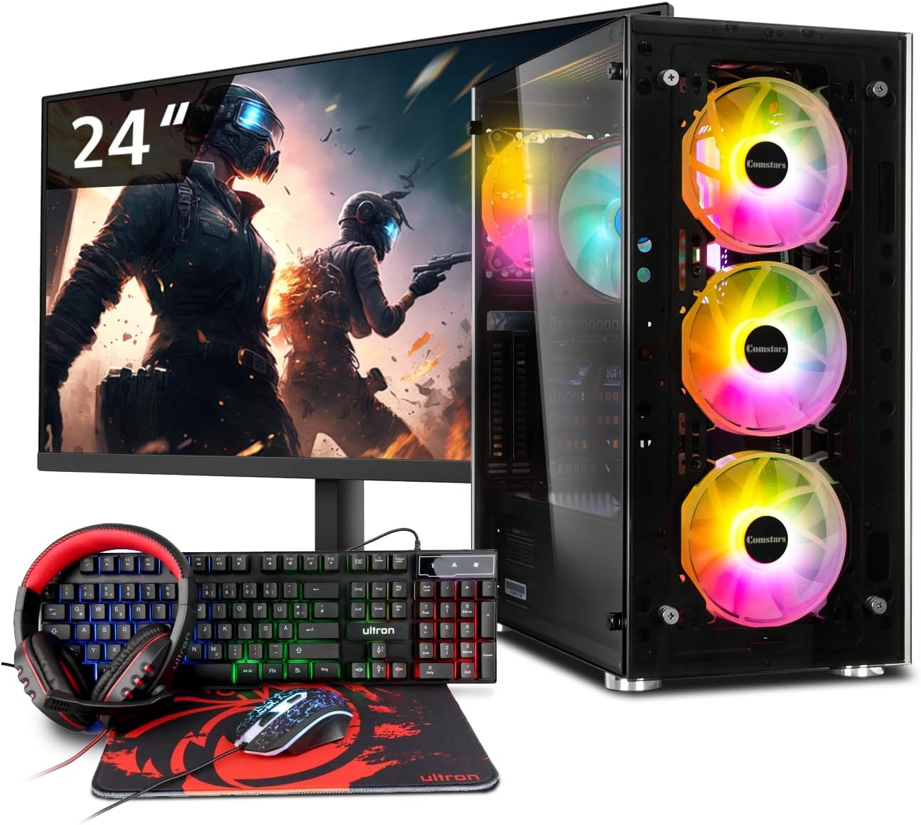 Memory PC Gamer-PC, Ryzen 3 3200G 4X 3.60GHz, 16 GB DDR4, 1000 GB SSD M ...