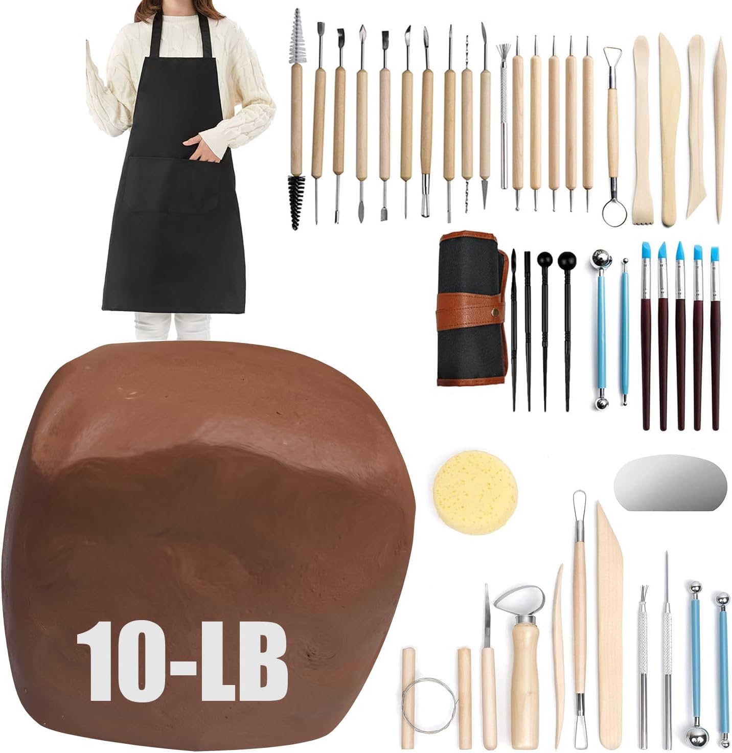 Amazon.com: Air Dry Clay - Modeling Clay Baking Modeling Clay Sculpting ...