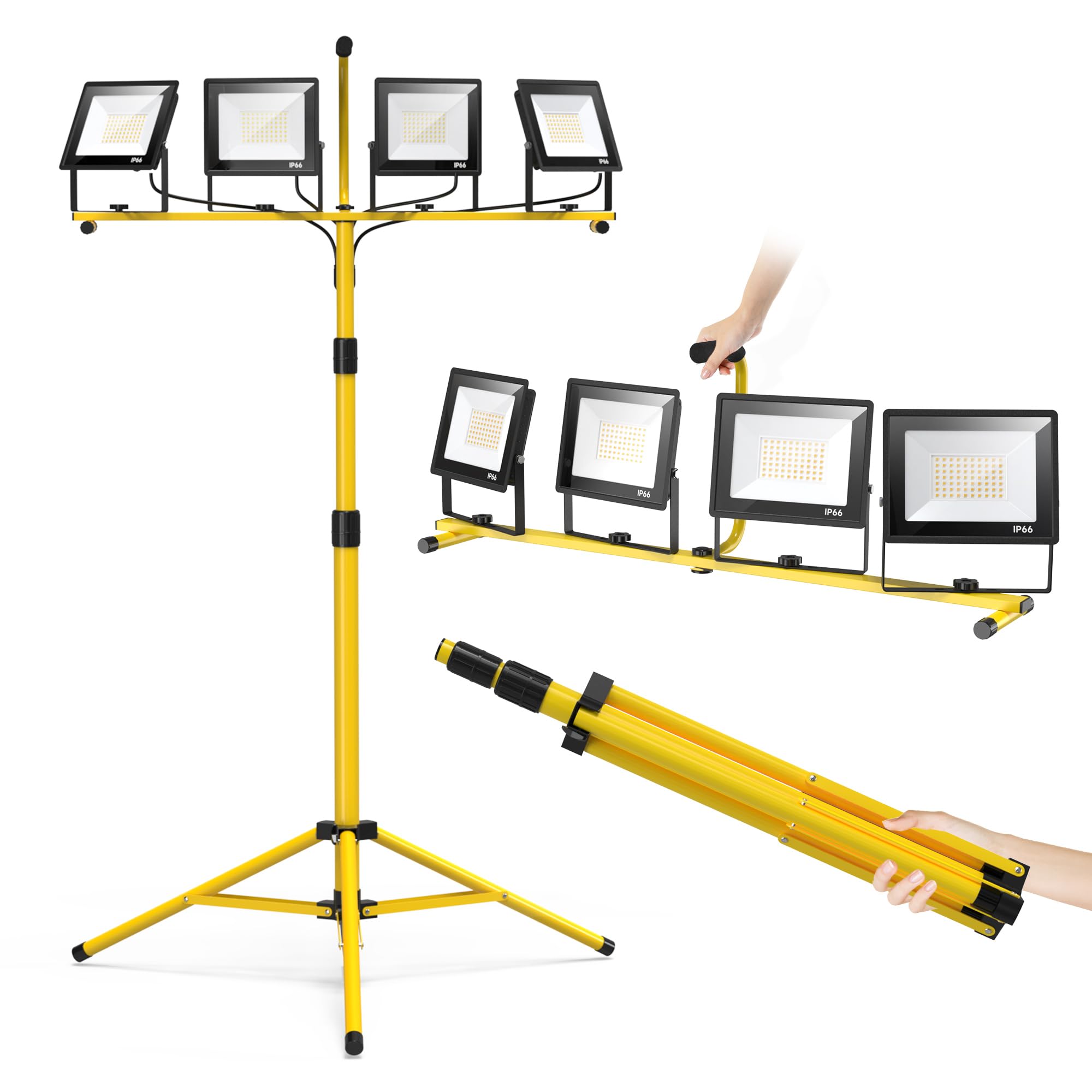 Snapklik.com : 2 Pack LED Work Light Plug-in