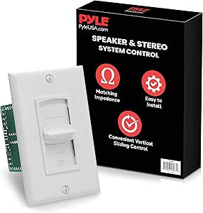 Pyle Home In Wall Speaker Volume Control-Home Audio Smart Speakers ...