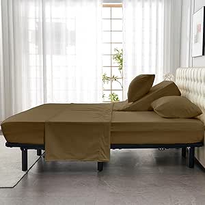 Amazon.com: ARlinen 5 PC Split Queen Sheet Set - 100% Egyptian Cotton ...