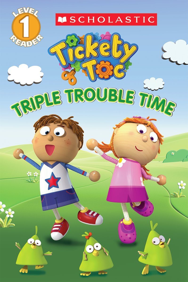 Amazon.com: Tickety Toc: Triple Trouble Time Level 1 Reader ...